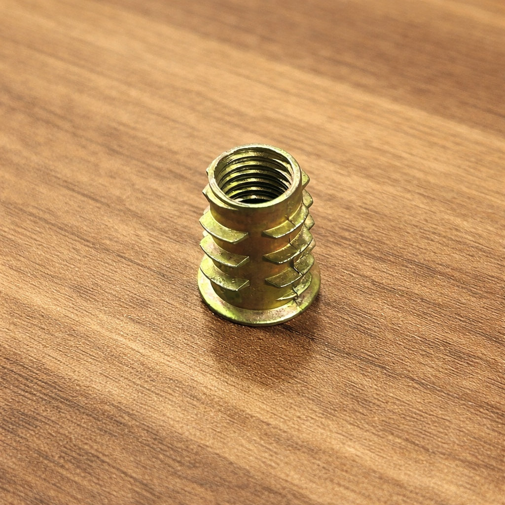 Buje Inserto Metàlico Rosca 10mm Exterior 14mm 20/Unidades – Tykhe